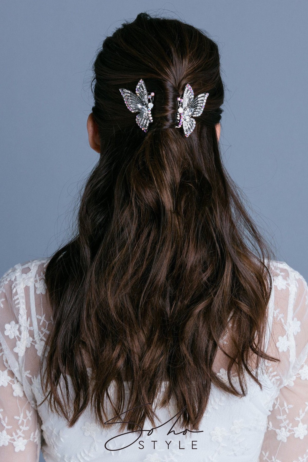 Butterfly Wings Hair Combs (Pair) – Soho Style