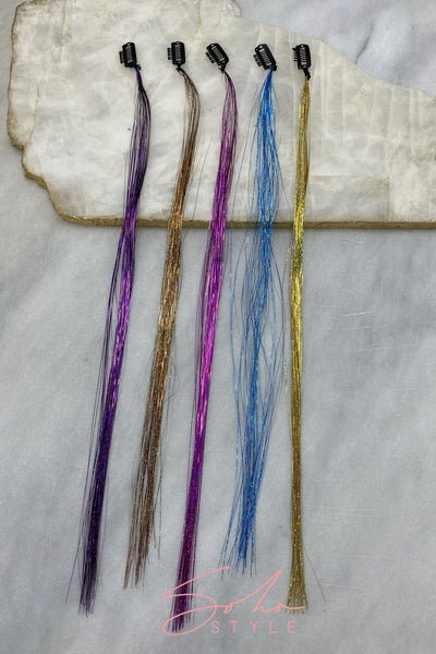 Tinsel Hair Extensions Set – Soho Style