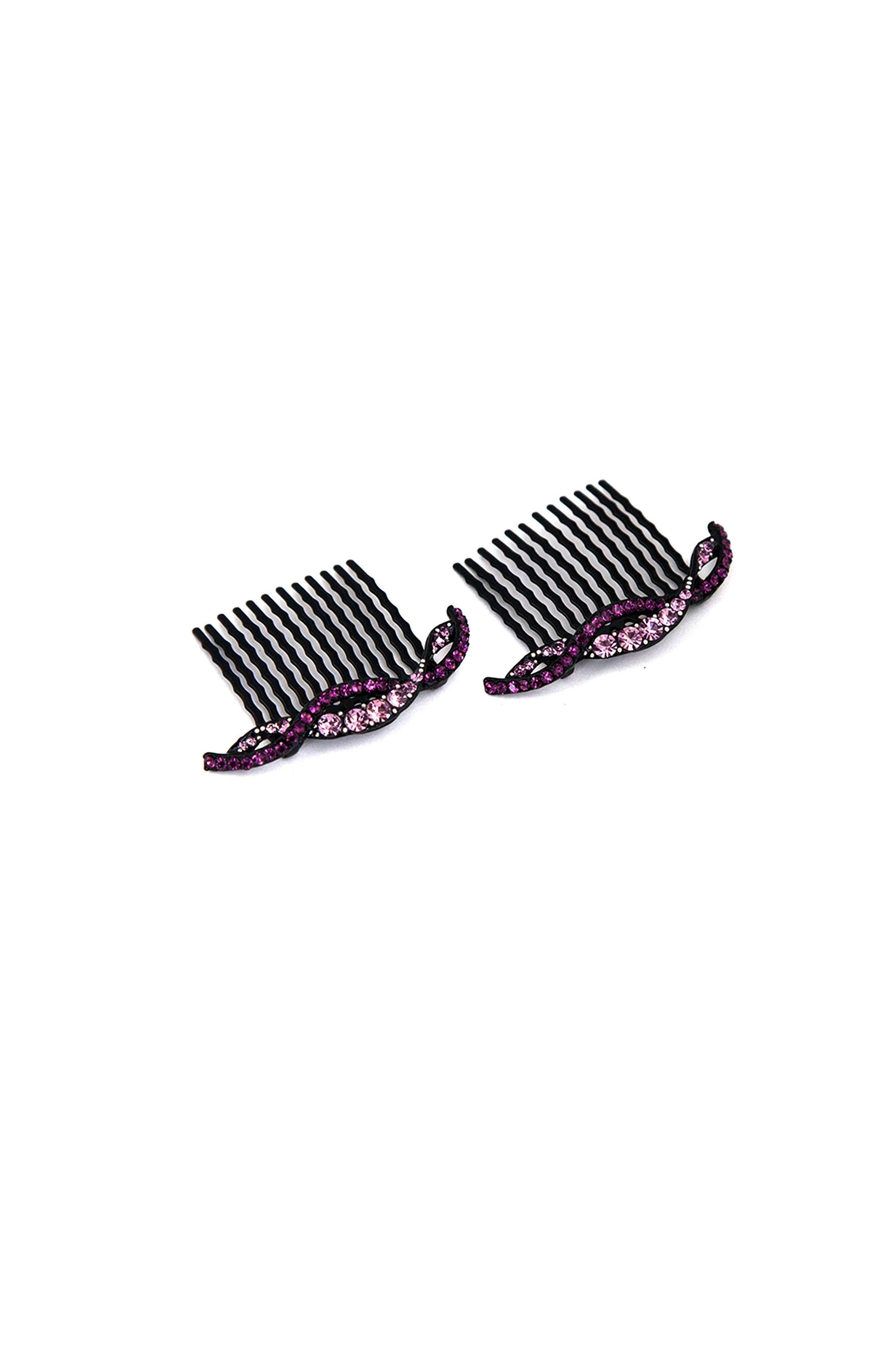 Summer Wave Crystal Hair Comb (Sold as a Pair) – Soho Style